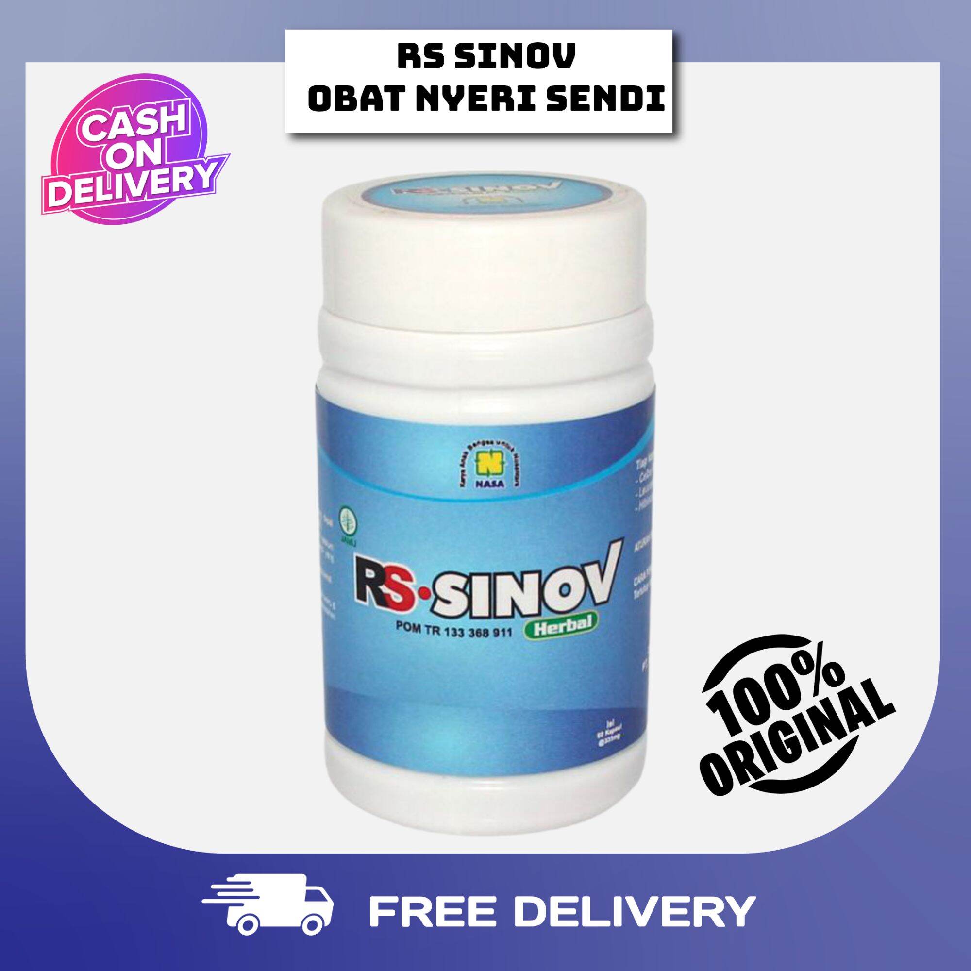 Rs Sinov Obat Herbal Nyeri Sendi Osteoporosis 60 Kapsul | Lazada Indonesia