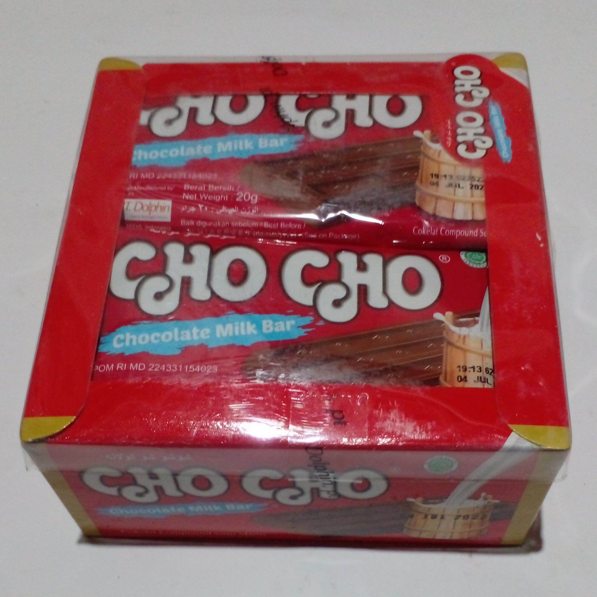 Cho Cho chocolate milk bar 1 box. | Lazada Indonesia Cho Cho chocolate milk bar 1 box. | Lazada Indonesia
