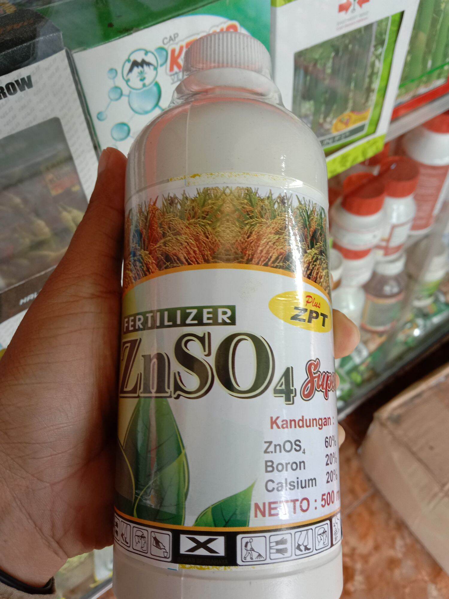 Pupuk ZnSo4 cair plus zinc Boron phospate zpt | Lazada Indonesia