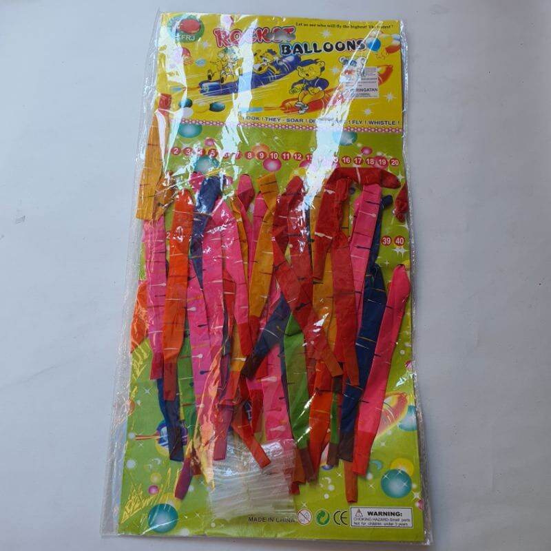 COD PROMO PER PAPAN MAINAN MURAH ANAK BALON ROKET / BALON APOLO / BALON ...