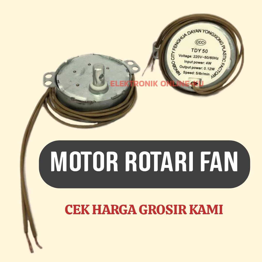 SYNCHRONOUS MOTOR KIPAS ANGIN ROTARY SWING DINAMO KIPAS | Lazada Indonesia