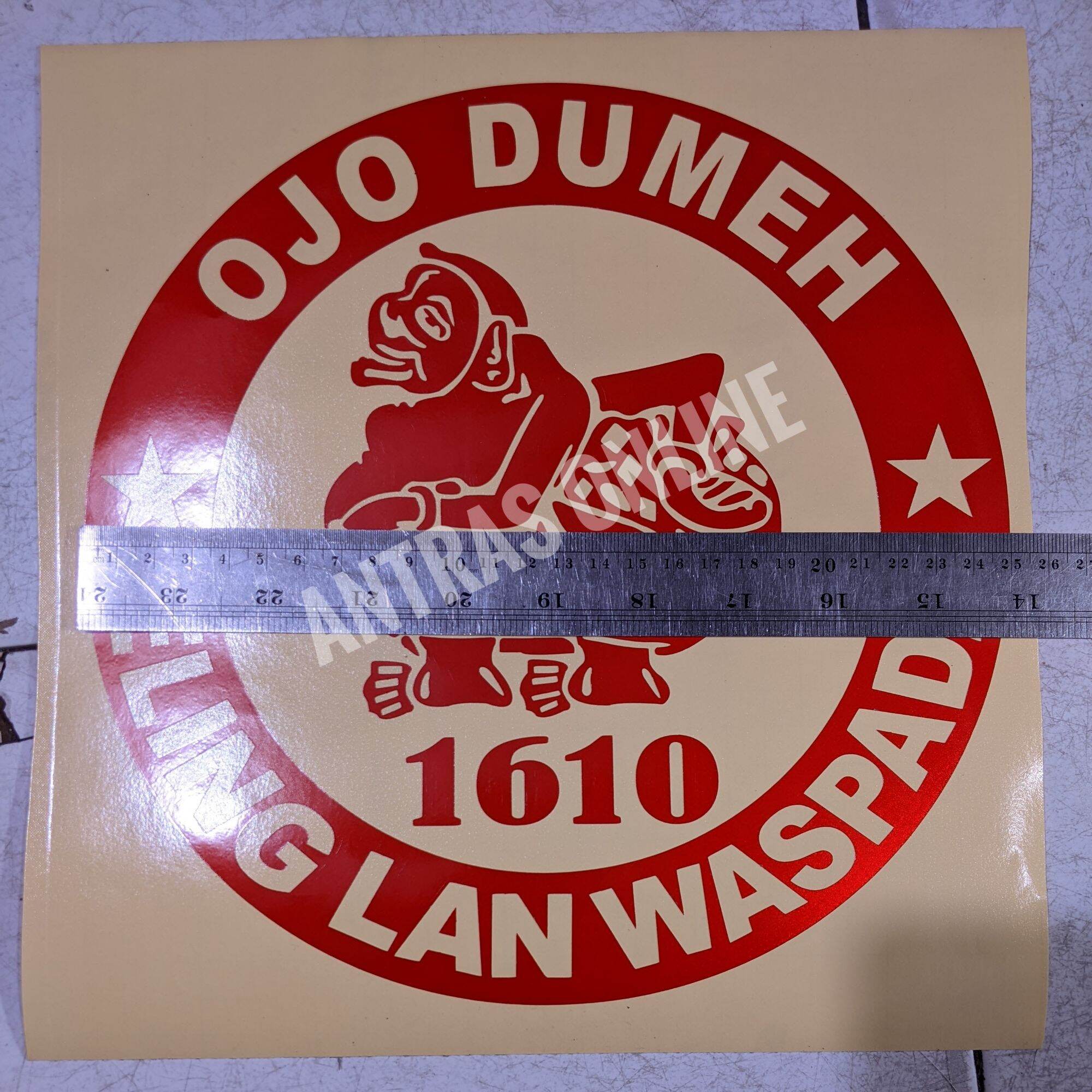 cutting sticker semar ojo dumeh eling lan waspada - stiker variasi ...