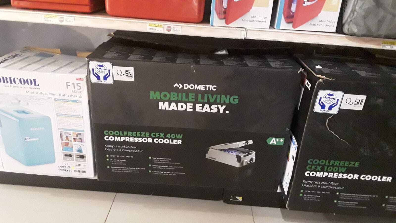 DOMETIC CFX40 COOLER BOX LISTRIK AC-DC PENDINGIN & FREZZER | Lazada ...