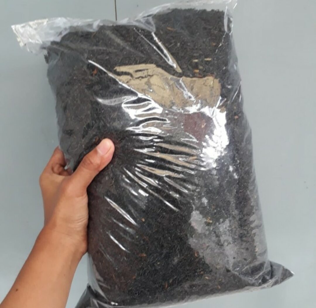 sekam bakar 1 kg, media tanaman, media hydroponik, kaktus, bunga ...