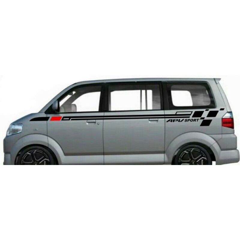 Sticker stiker Mobil Suzuki APV GRANDMAX LUXIO dll [ 2 pcs] Cutting ...