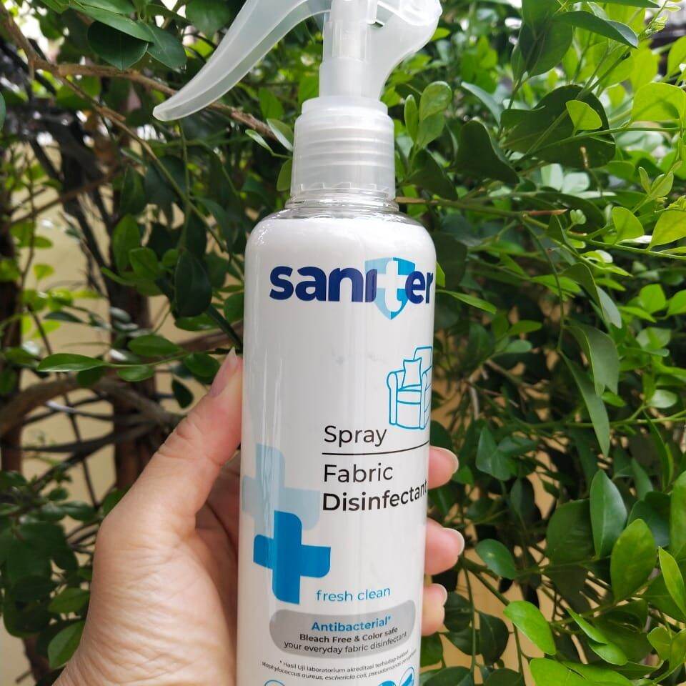 Saniter Fabric Disinfectant Spray 230 ml | Lazada Indonesia