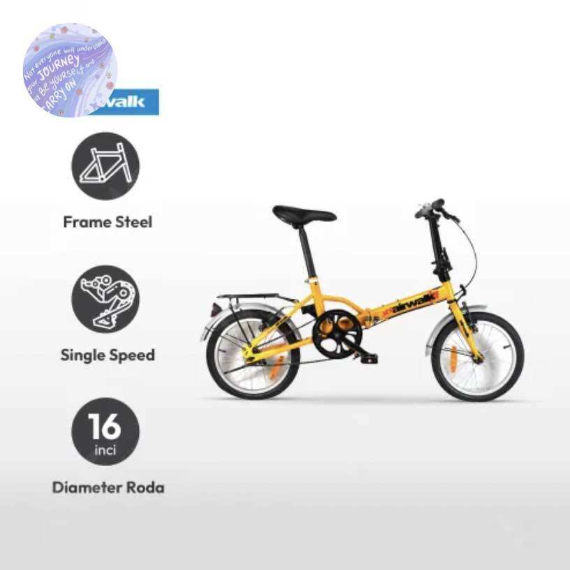 Sepeda lipat ace hardware airwalk | Lazada Indonesia