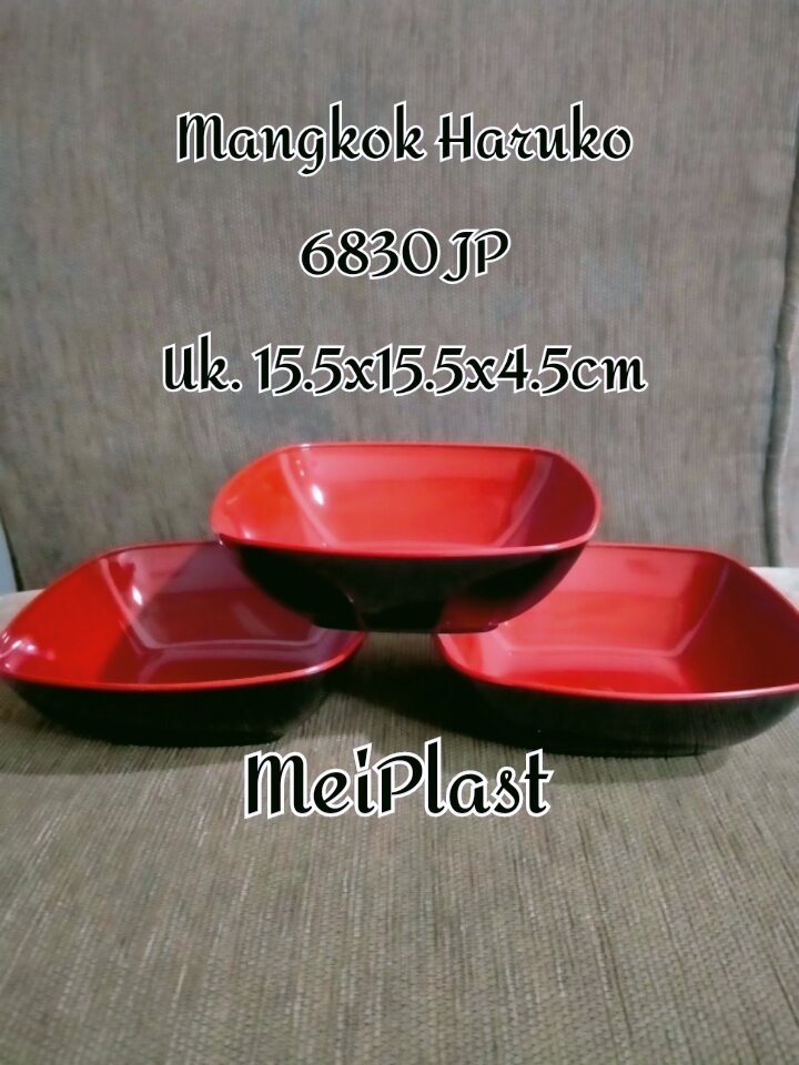 Mangkok Ramen Plastik Hawaii Haruko 6830JP/Mangkok Ramen Mayako 6825JP ...