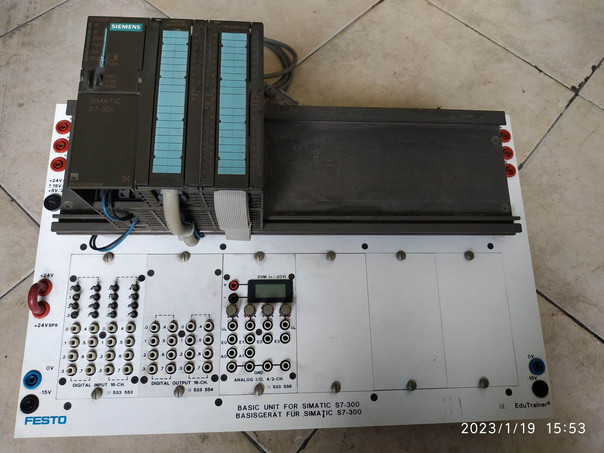 Festo Trainer PLC SIEMENS S7 300 CPU 314C 2DP | Lazada Indonesia