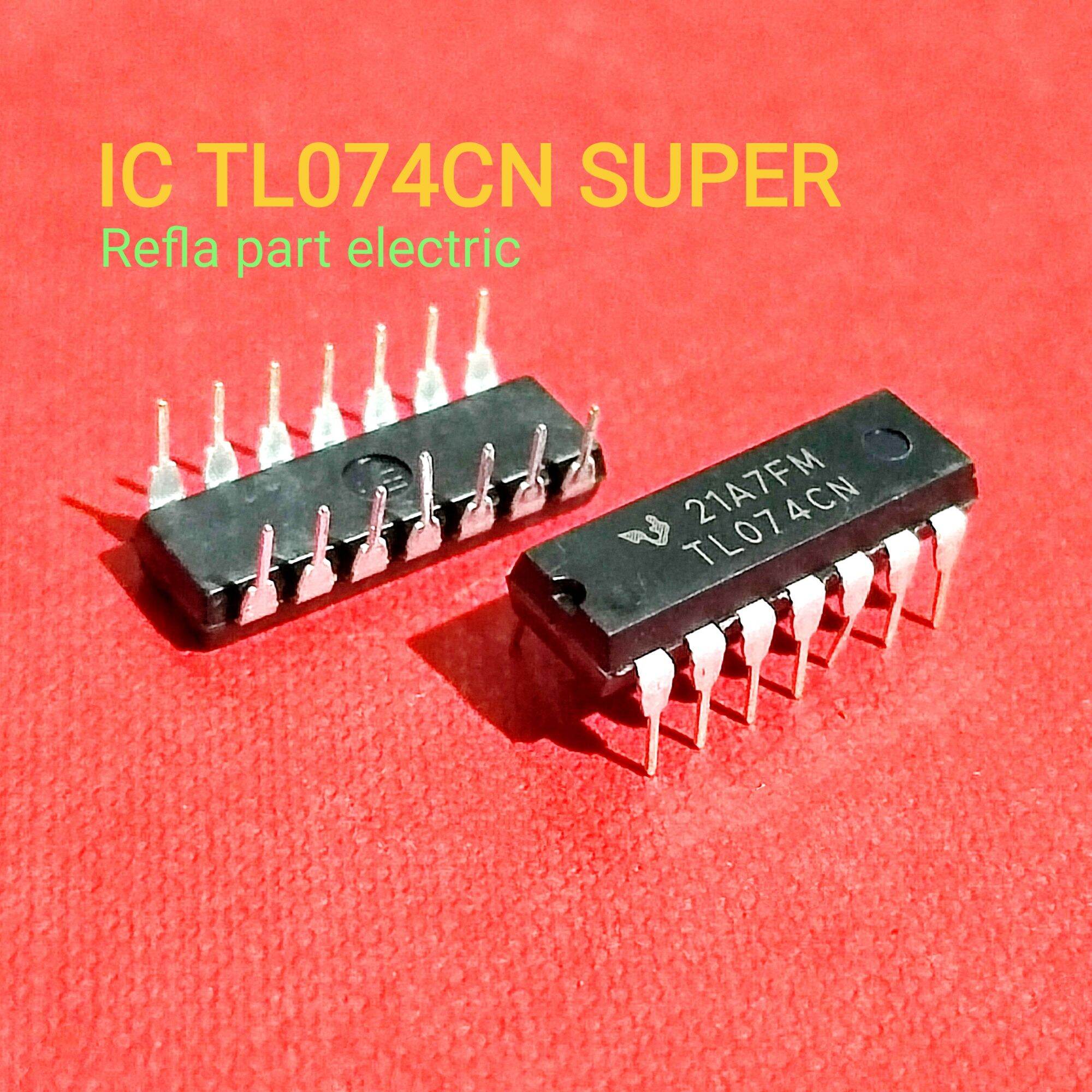 IC TL074CN TL074 Operational Amplifier DIP 14 Pins BG35 | Lazada Indonesia