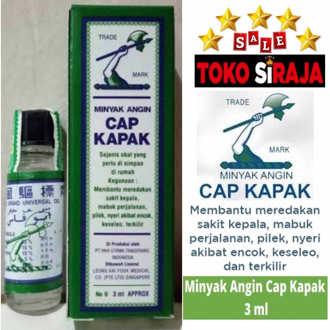 CAP KAPAK MINYAK ANGIN 3 ML / MINYAK ANGIN CAP KAPAK 3ML CAP KAMPAK ...