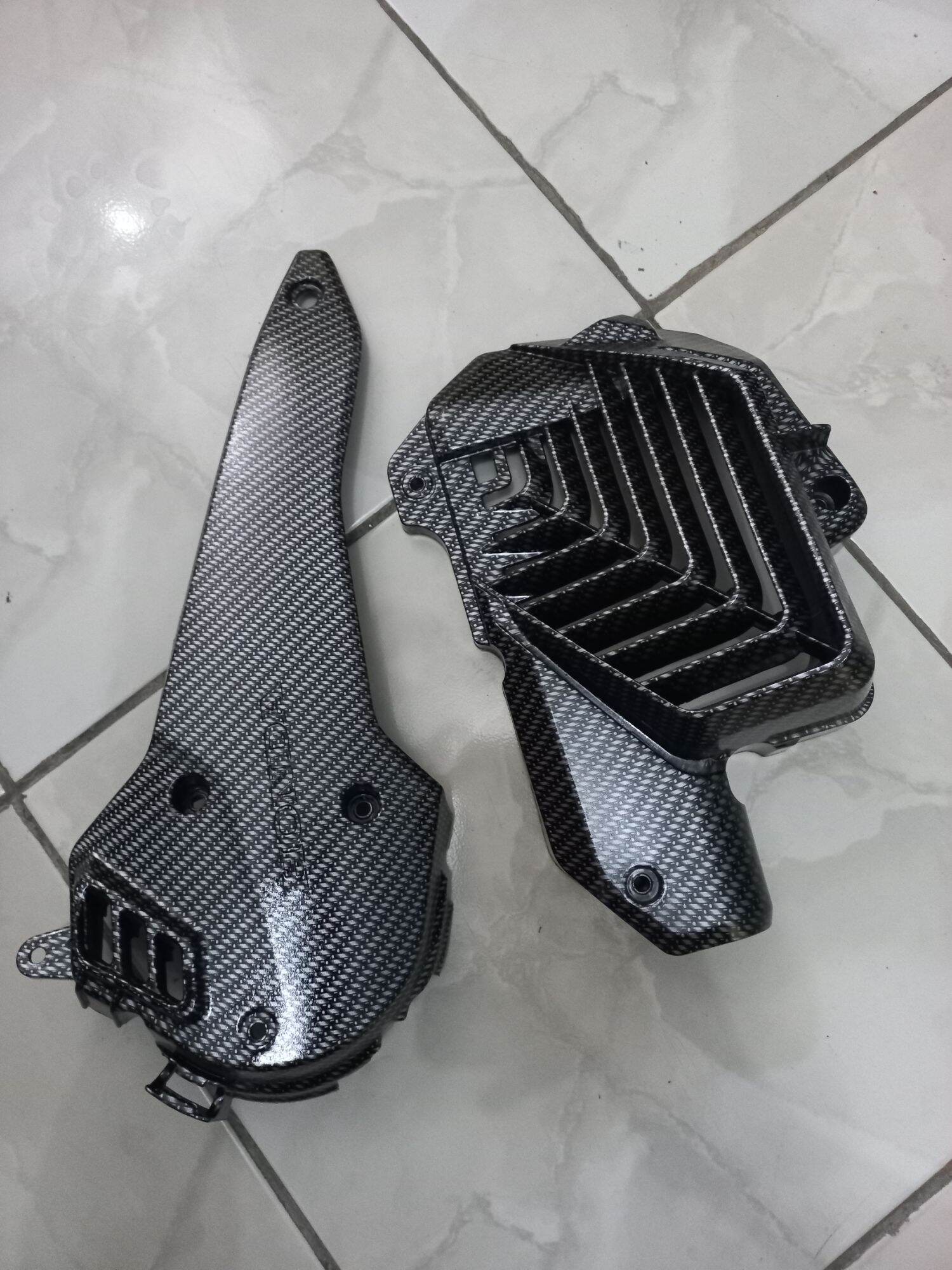 cover radiator dan list cvt pcx 160 karbon | Lazada Indonesia