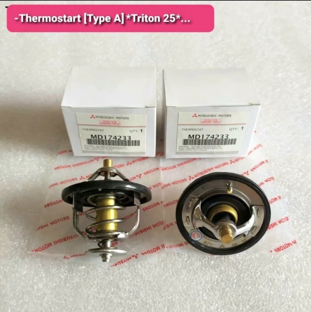 Thermostat Termostat Coolant Mitsubishi Pajero Sport Triton 2.5L 2500cc Original Quality ...