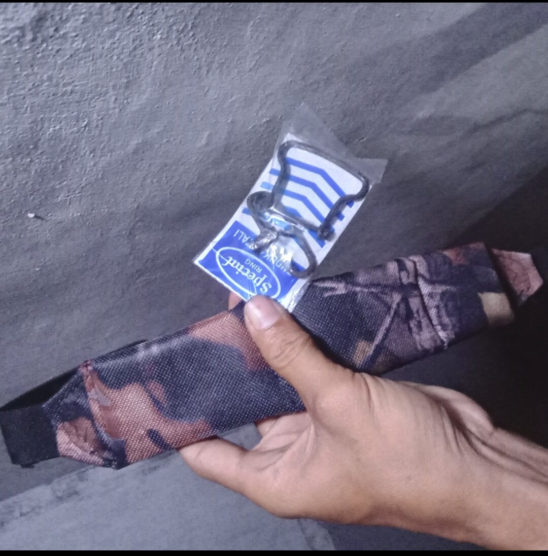 satu set sabuk+swivel camo ring besi | Lazada Indonesia