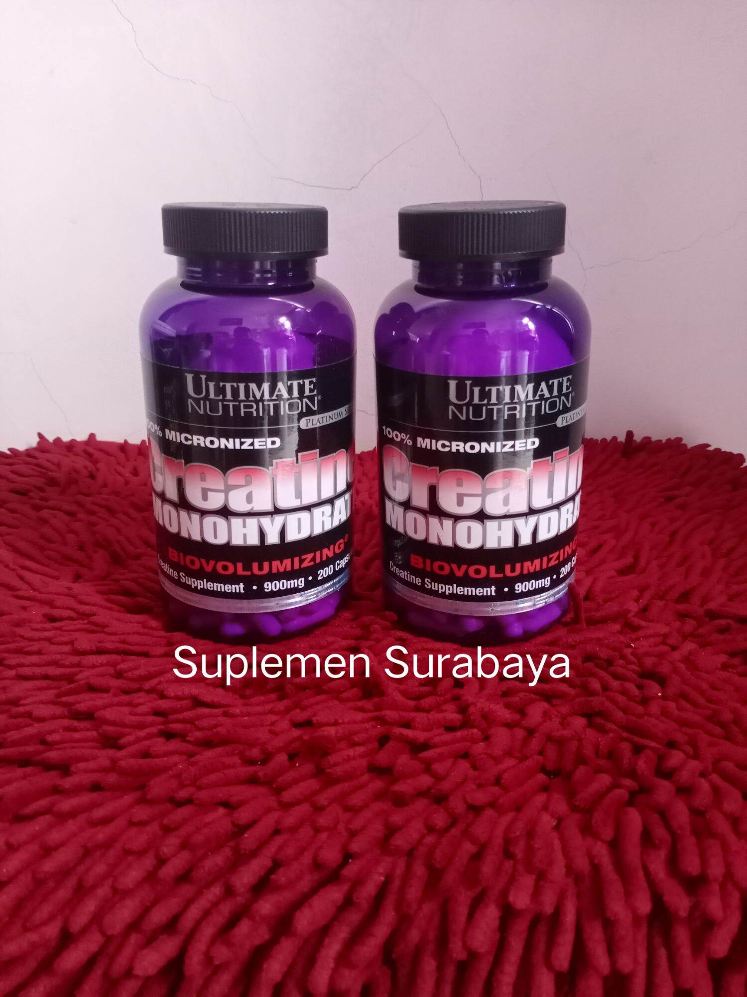 Ultimate Nutrition Creatine Monohydrate 200 Kapsul Harga Grosir