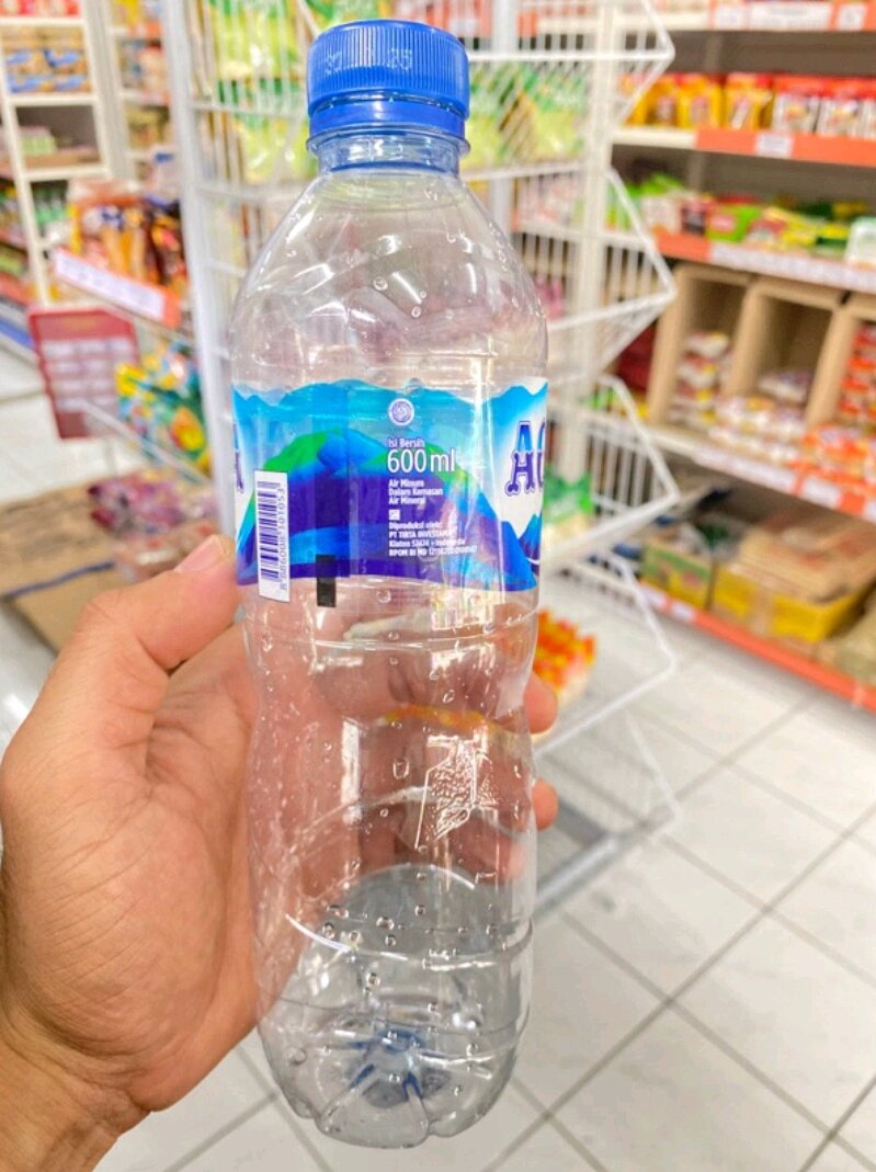 4 BOTOL PLASTIK BEKAS UKURAN SEDANG ALL MERK | Lazada Indonesia