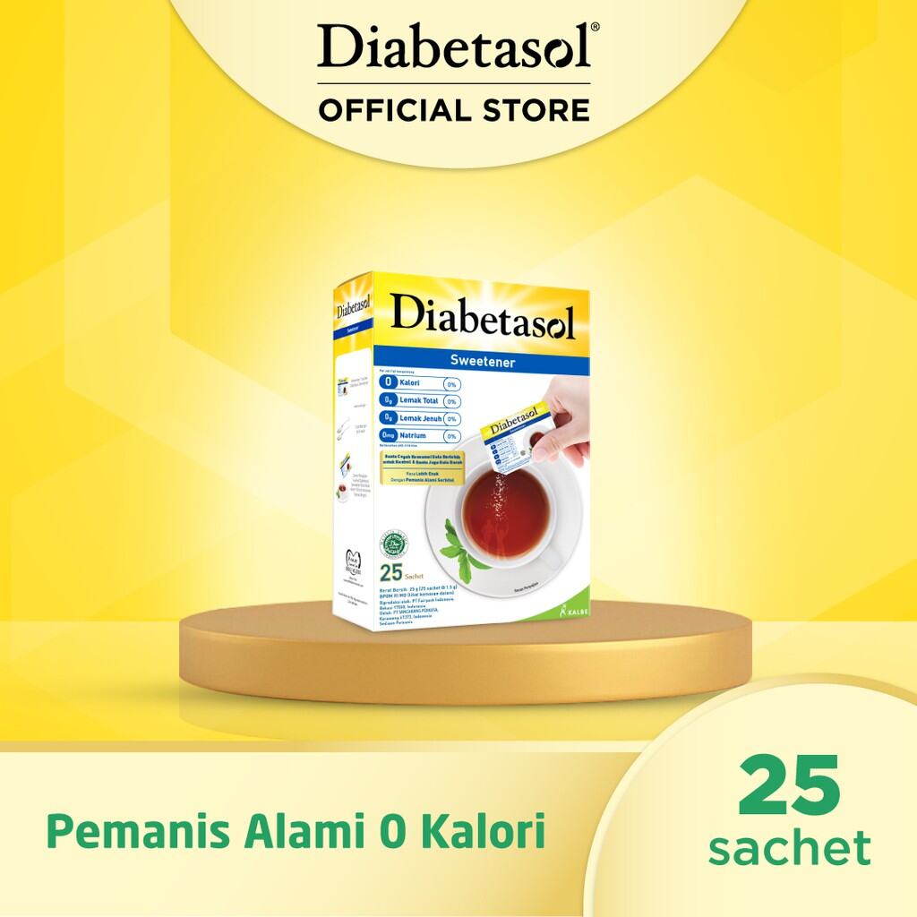 DIABETASOL 0 CALSWEET 25X1.5G | Lazada Indonesia