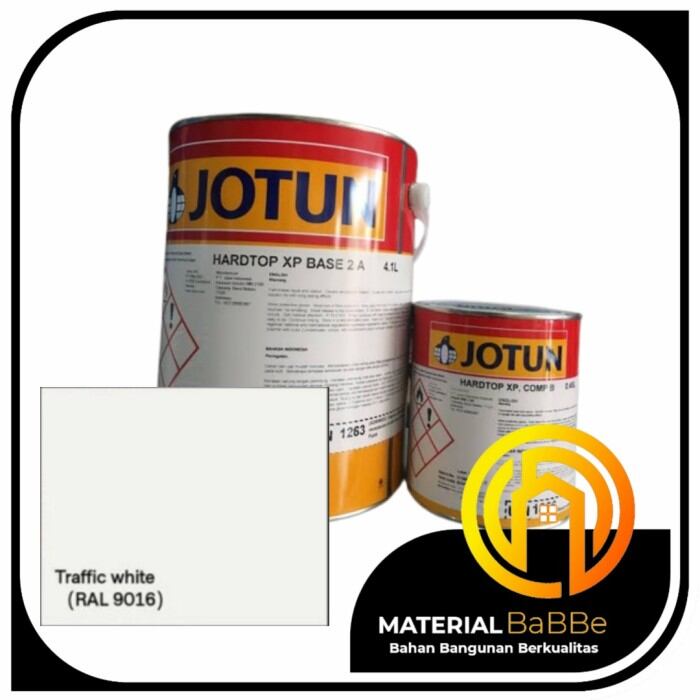 Jotun Hardtop XP - RAL 9016 Traffic White Kemasan 5 Liter 2 Komponen ...