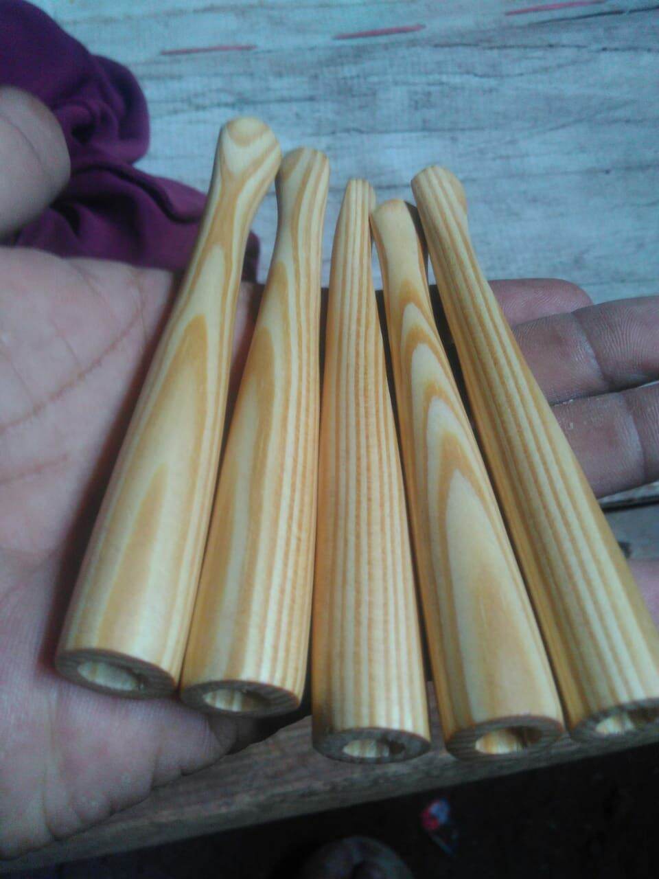 pipa rokok kayu jati belanda / once kayu jati belanda | Lazada Indonesia