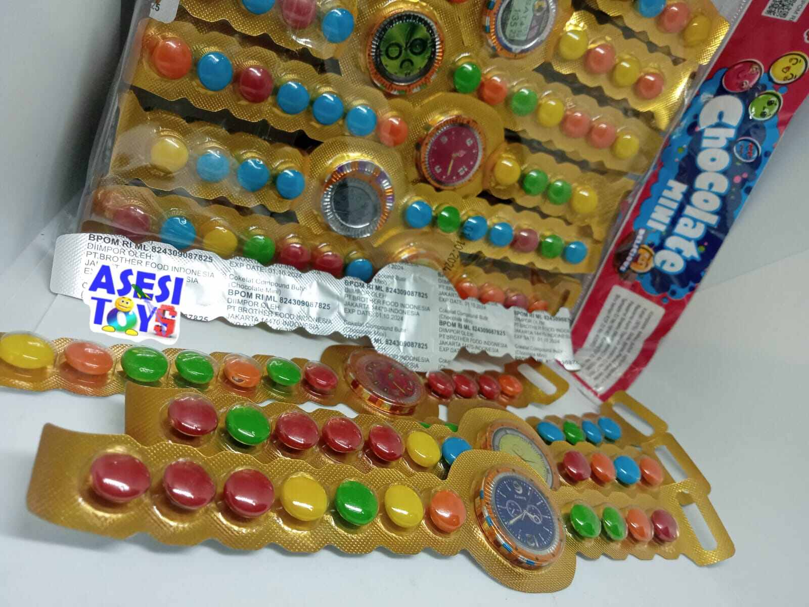 permen Warung Anak rasa coklat Caca jam 30pcs | Lazada Indonesia