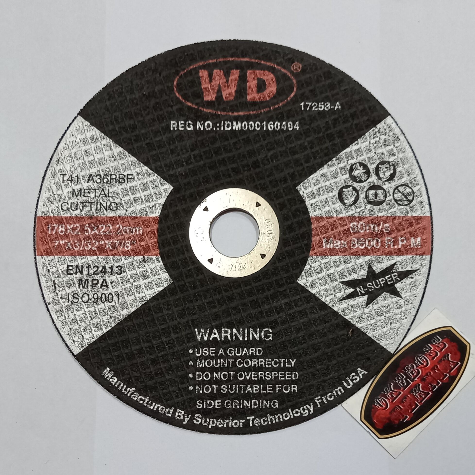 Mata Gerinda Potong Besi 7" WD Cutting Wheel | Lazada Indonesia