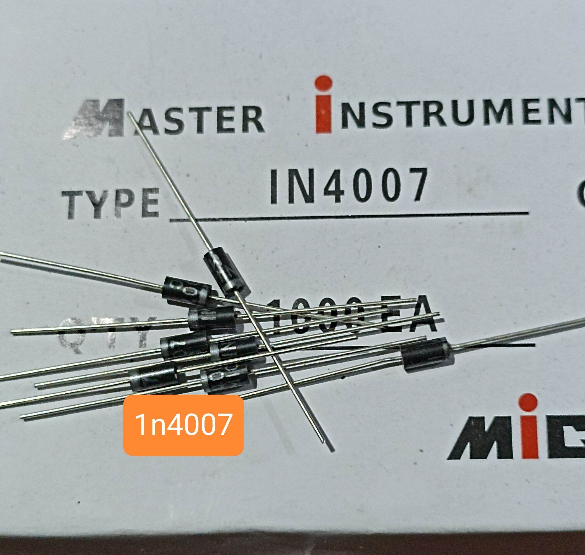 10BUAH DIODA 1N4007 DIODE 1N 4007 1A 1000v ORIGINAL MIC | Lazada Indonesia