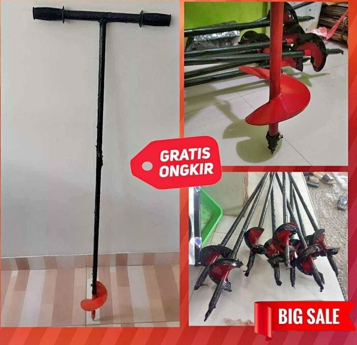 bor tanah bor resapan air bor Biopori | Lazada Indonesia