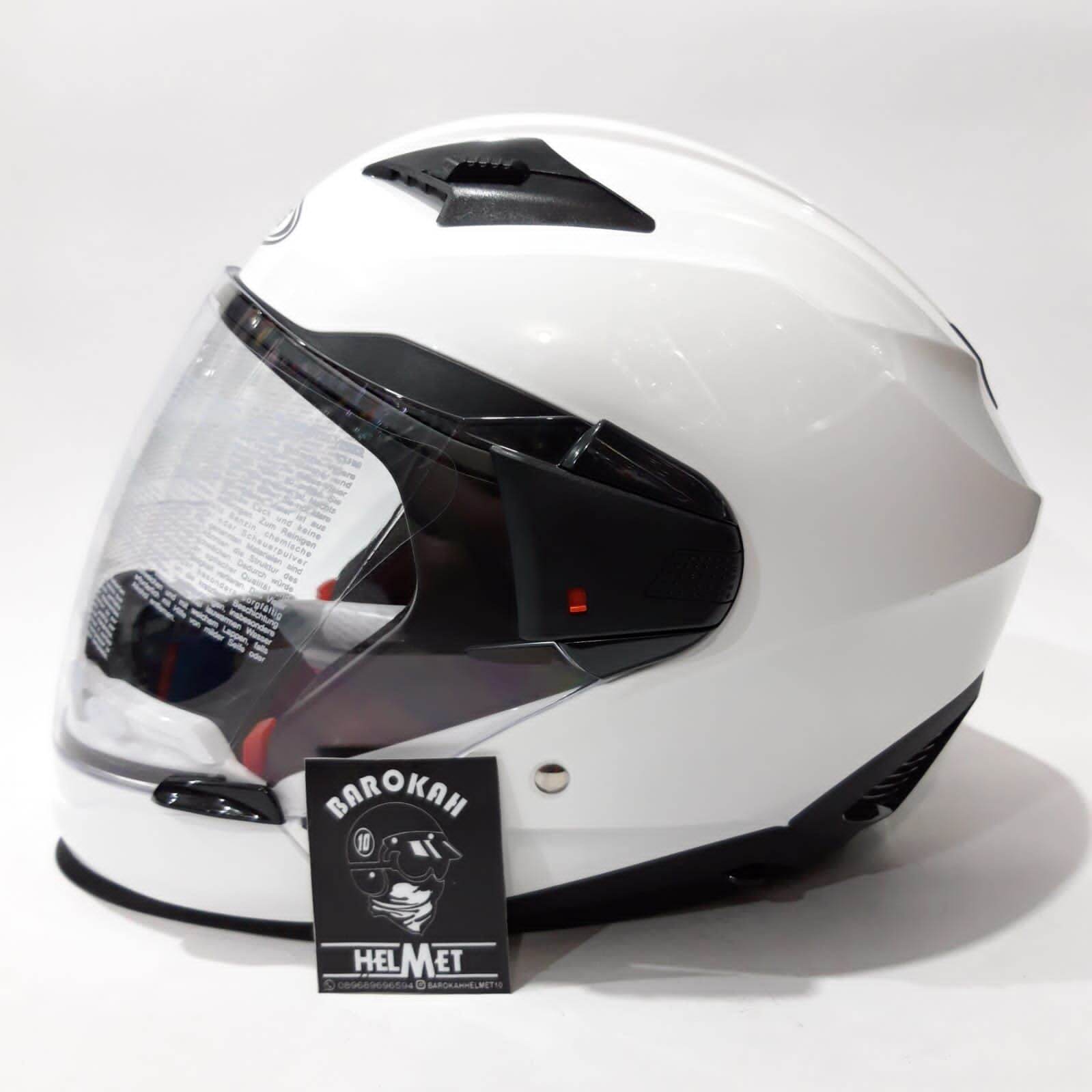Helm zeus 611c putih original | Lazada Indonesia