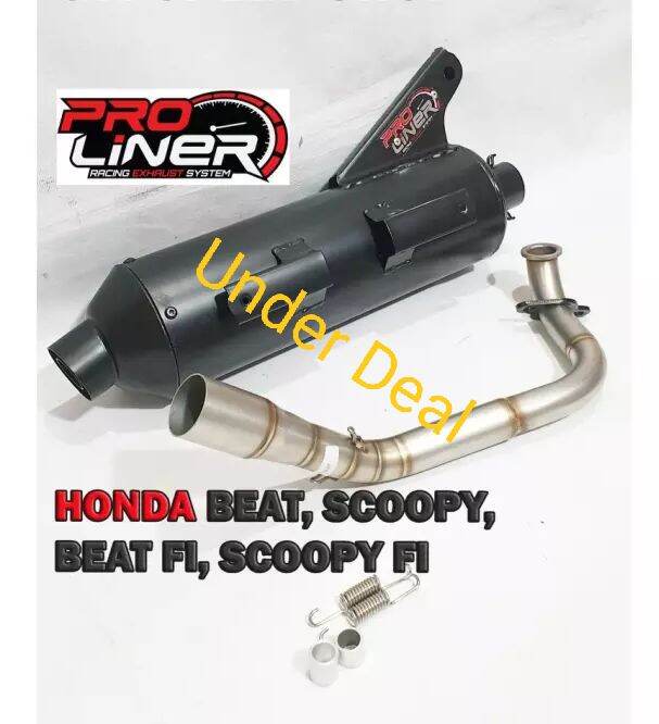 Proliner Knalpot Standar Racing Honda Beat Fi/Scoopy/Genio | Lazada ...