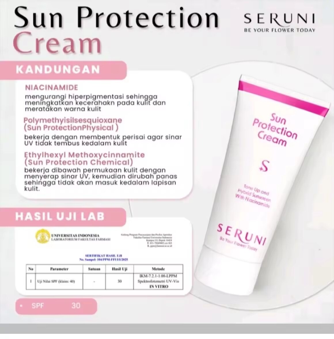 SERUNI SUNSCREEN ORIGINAL | Lazada Indonesia