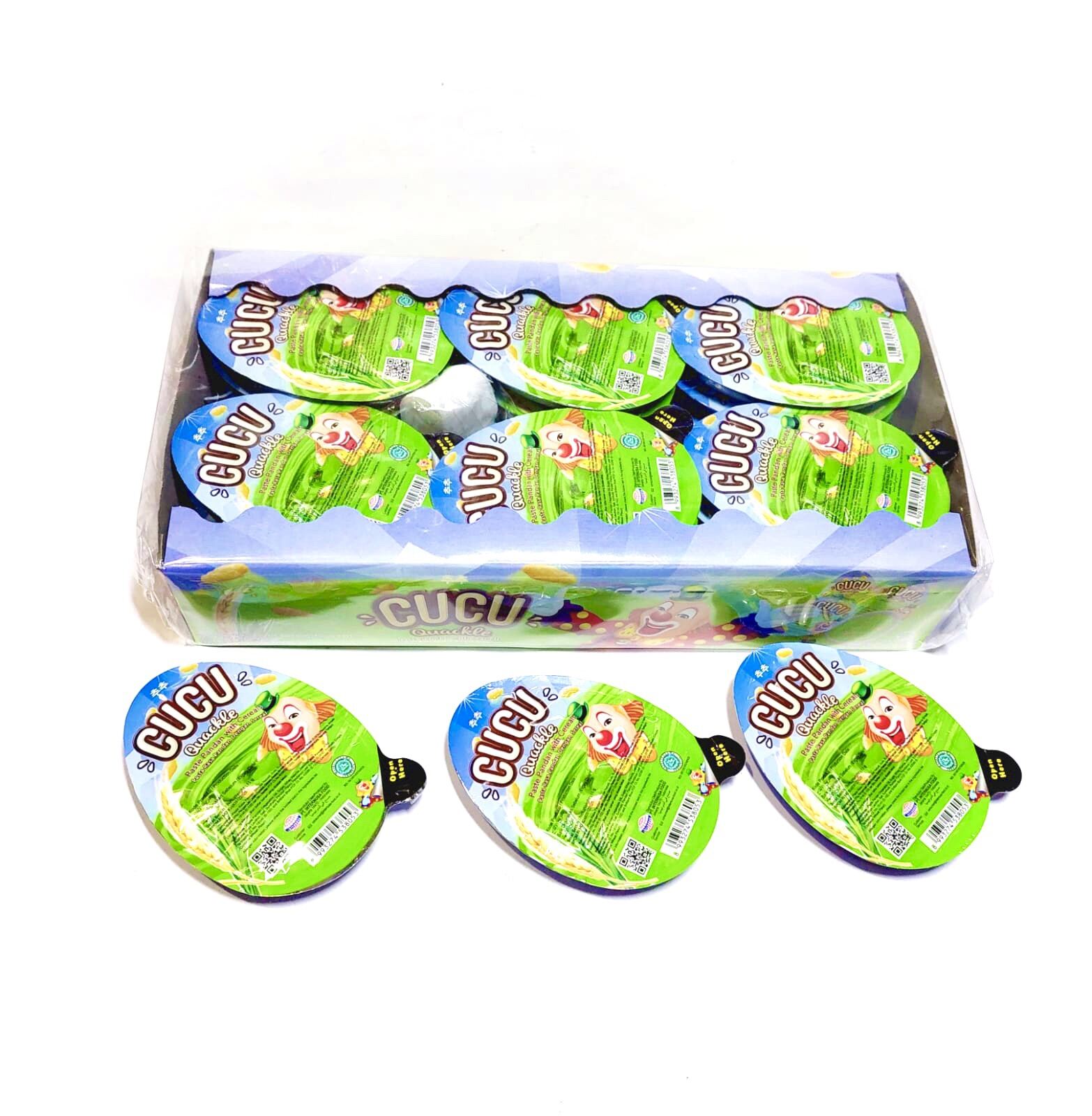 CUCU Quackle Paste Pandan With Cereals Rasa Pandan Dengan Cereal ( 24 ...