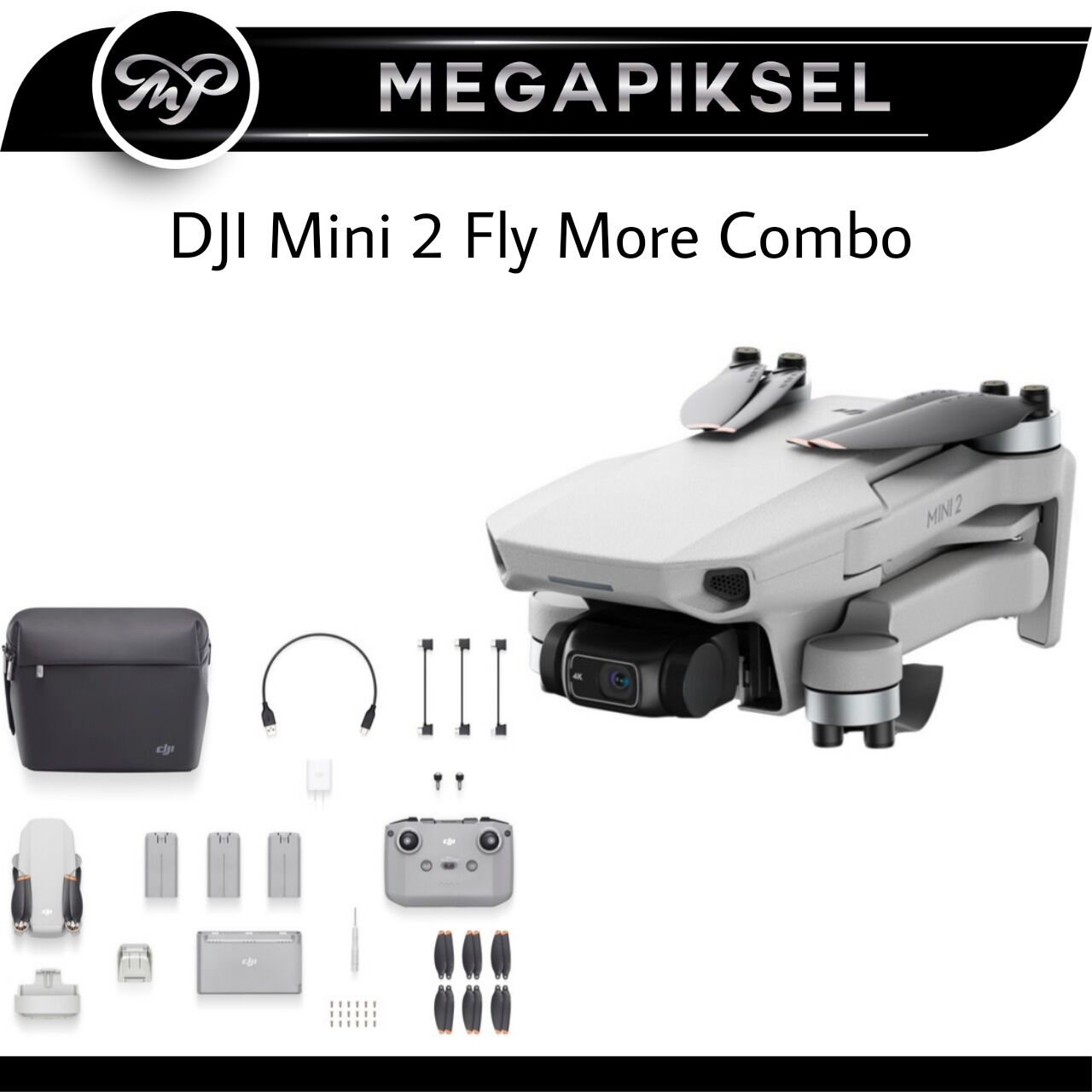 DJI Mini 2 Fly More Combo | Lazada Indonesia