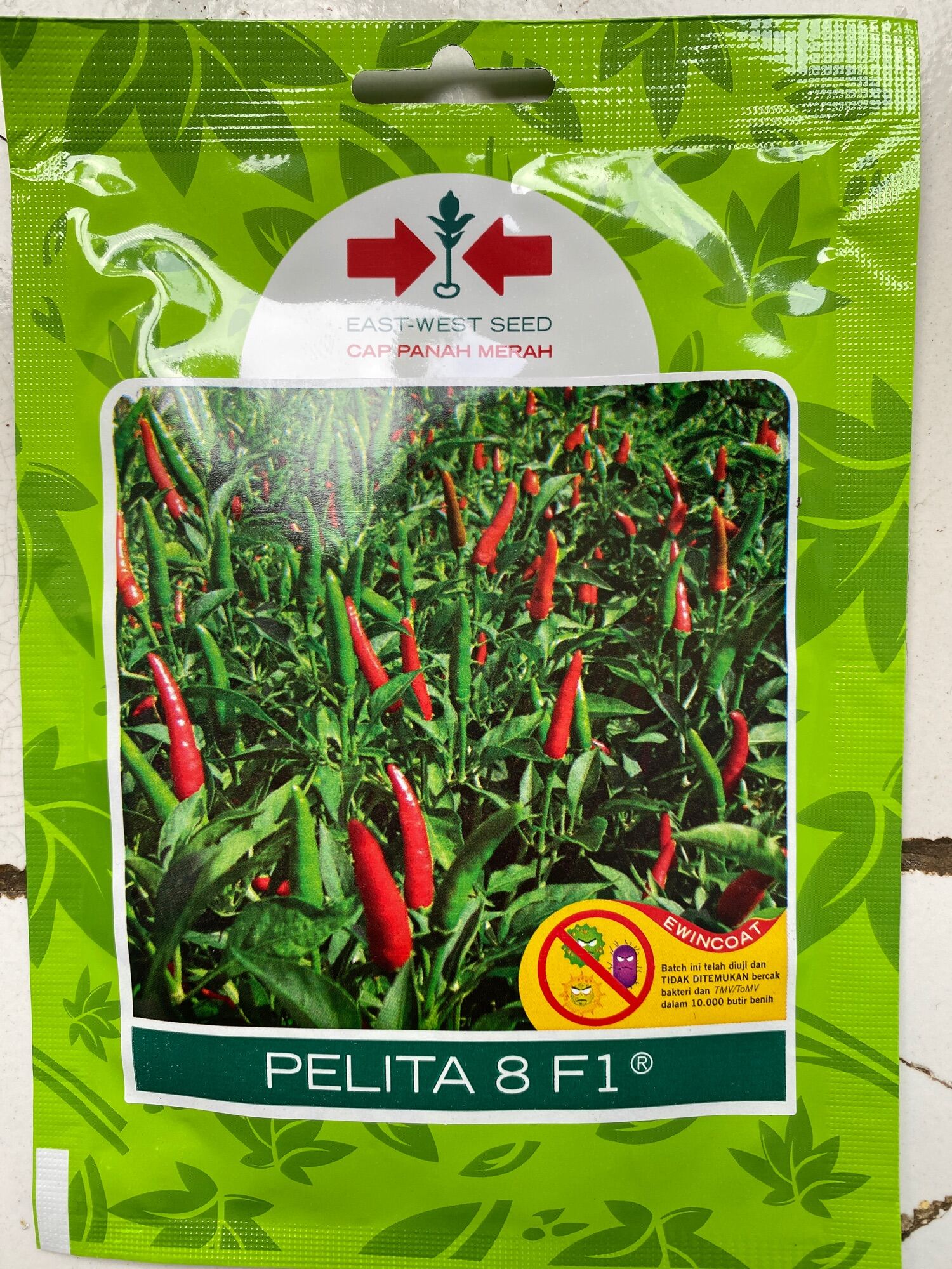 Cap Panah Merah Cabai Rawit Pelita 8 F1 350 butir cabe rawit Pelita 8 ...