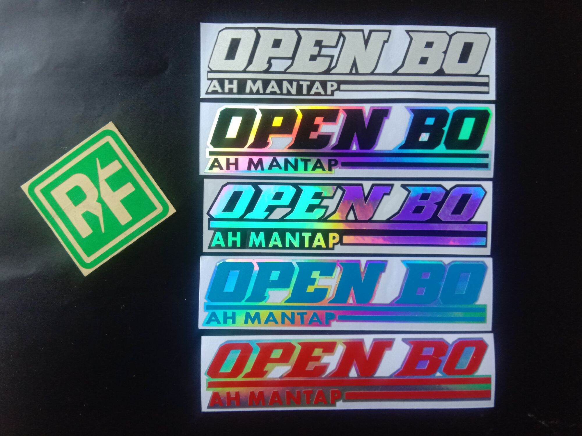 Stiker open bo cutting sticker viral open bo acesoris variasi motor ...