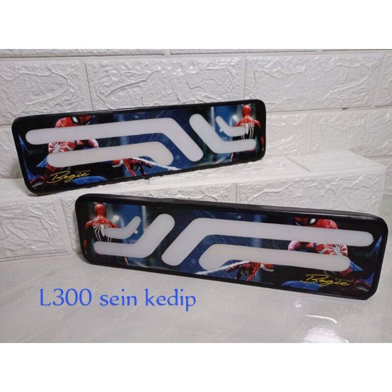 Lampu rem variasi 12 volt mobil pick up L300 // stoplamp variasi lampu ...