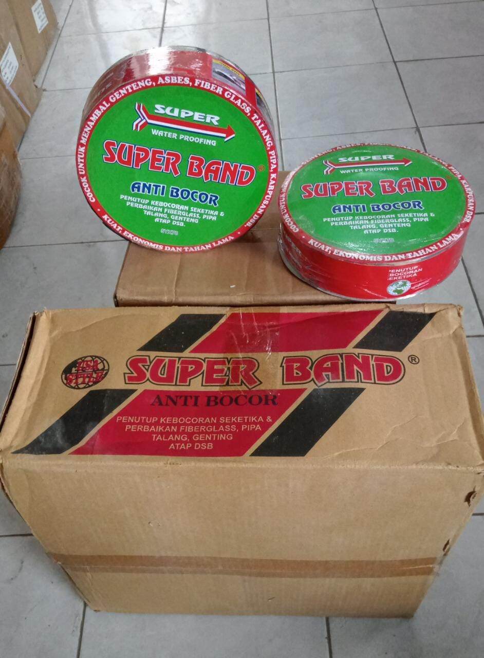 SUPER BAND LEM SENG 2×10 METER ANTI BOCOR UNTUK GENTENG ATAP PIPA ...