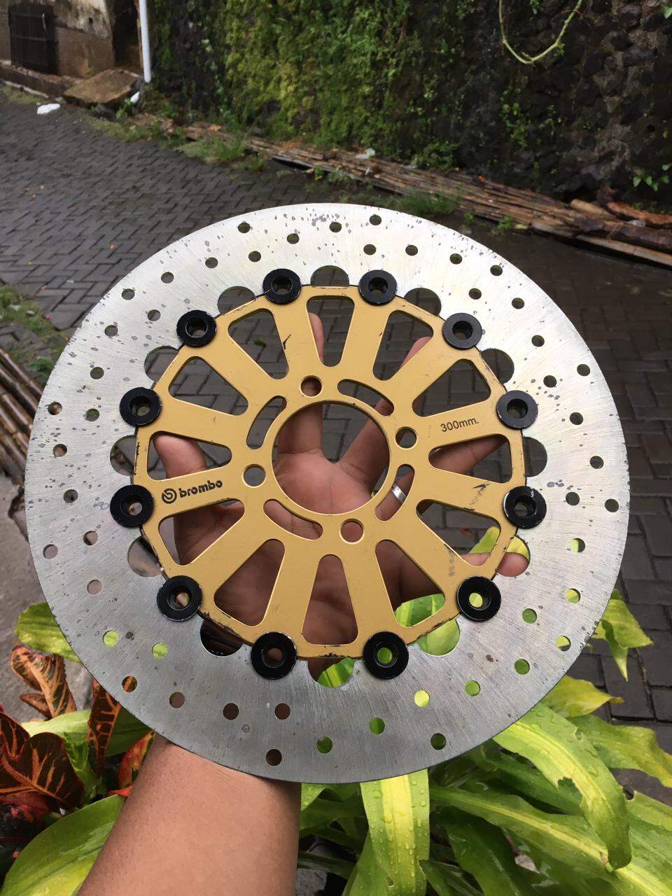 Disc Brake Disk Piringan Cakram Baut 4 Yamaha Datar Brembo Gold dan ...