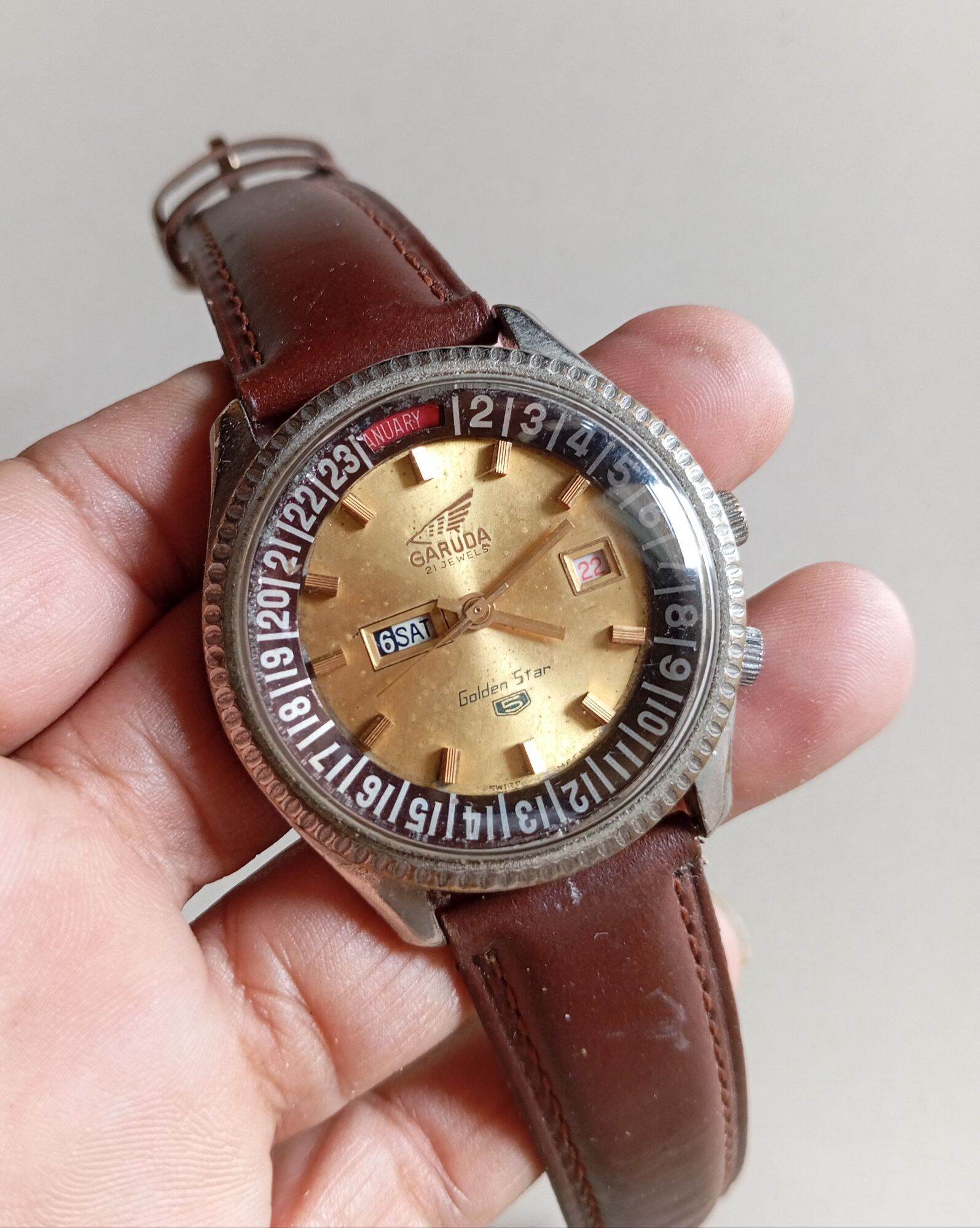 Garuda Golden star 5 .Manual Winding | Lazada Indonesia