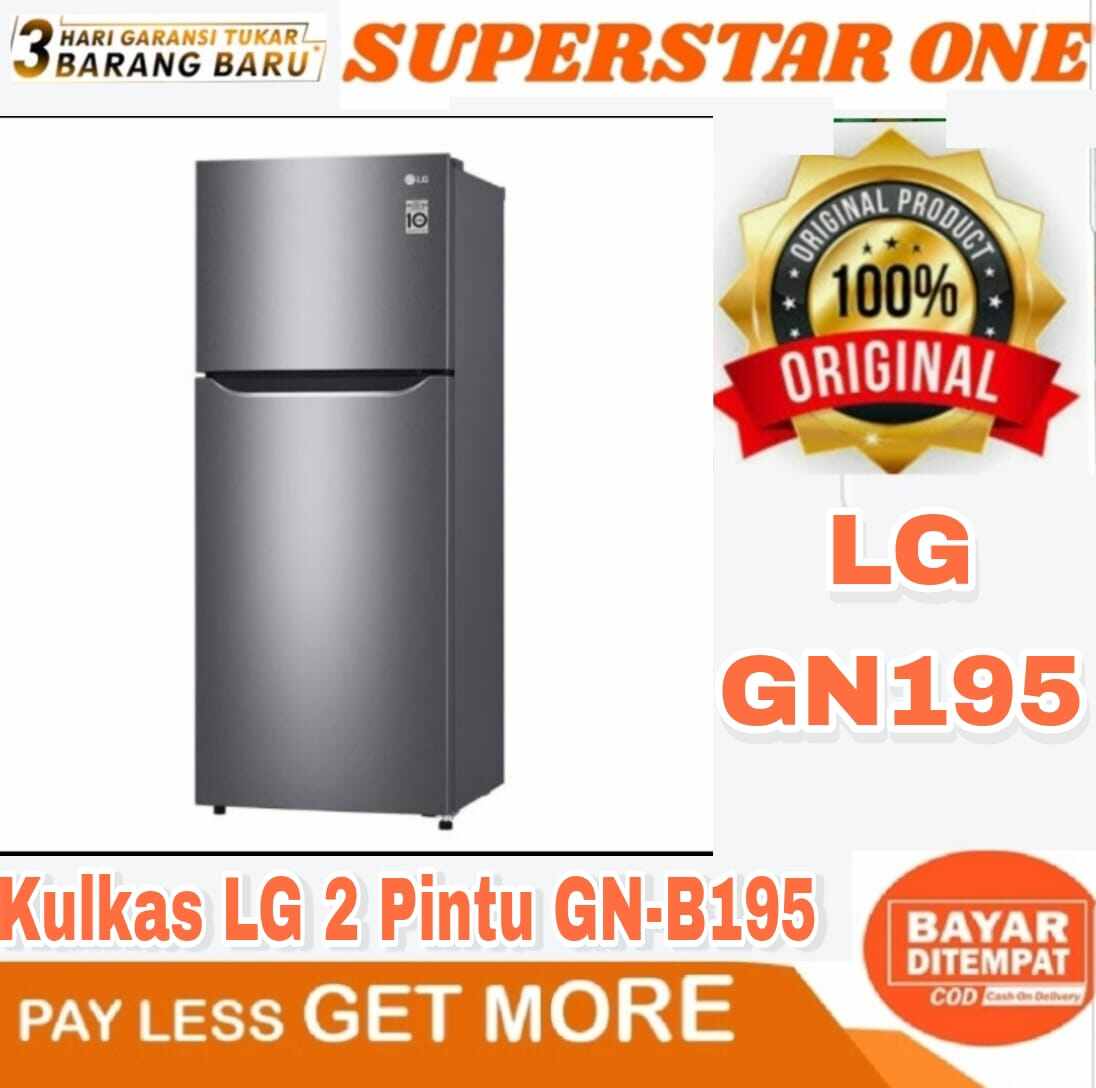 Kulkas LG 2 pintu Kulkas LG GN-195 Smart Kulkas 2 Pintu LG GN195 ...
