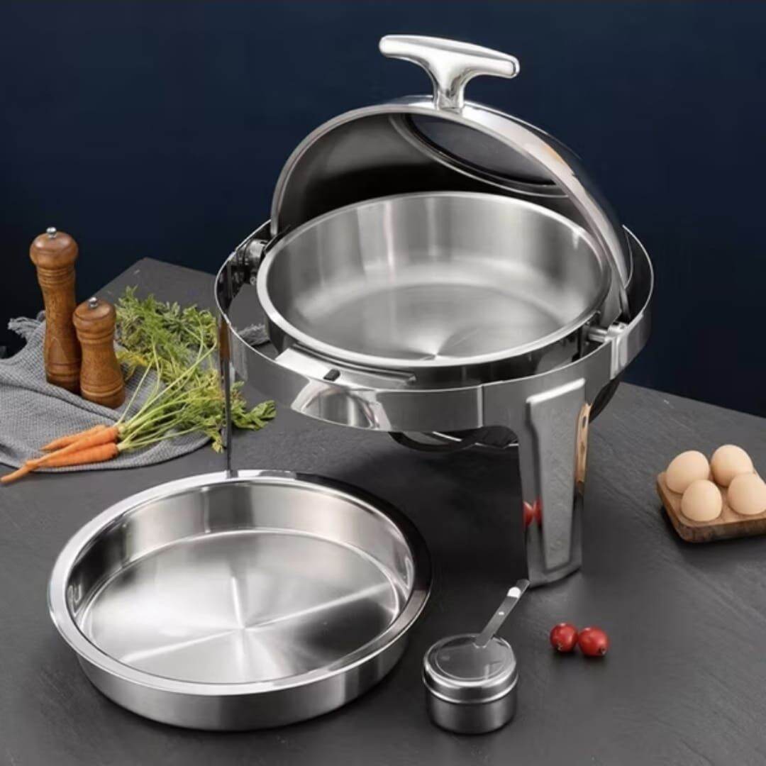 ROLLTOP PEMANAS PRASMANAN BULAT STAINLESS STEEL 6,8L KWALITAS PREMIUM ...