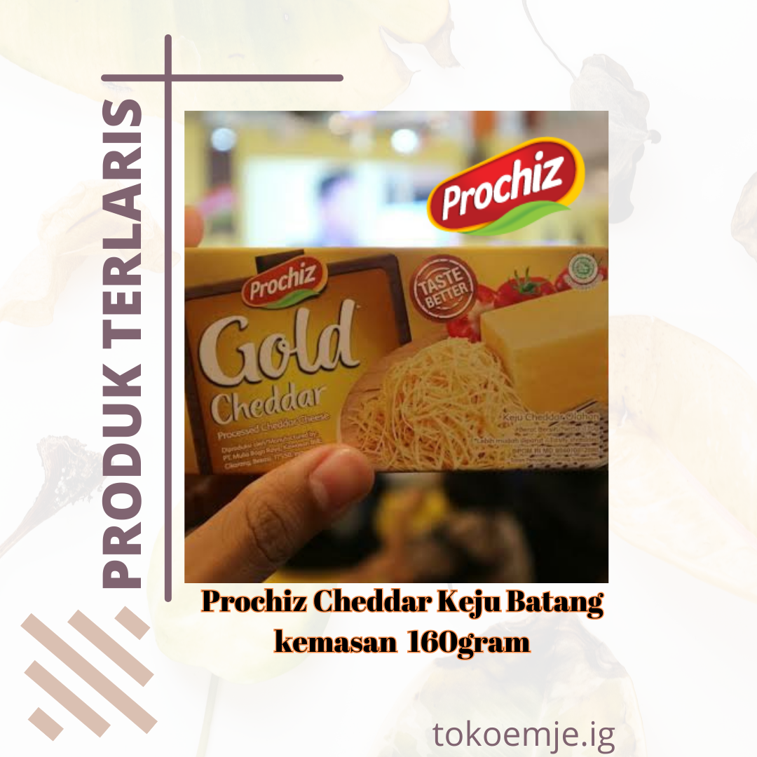 Prochiz Cheddar Keju Batang 160g | Lazada Indonesia