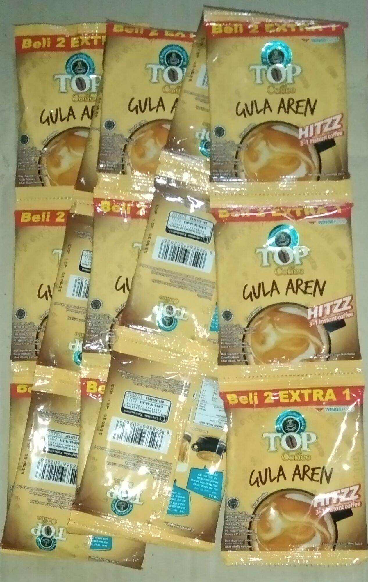 TOP COFFEE GULA AREN ( isi 15 pcs ) | Lazada Indonesia