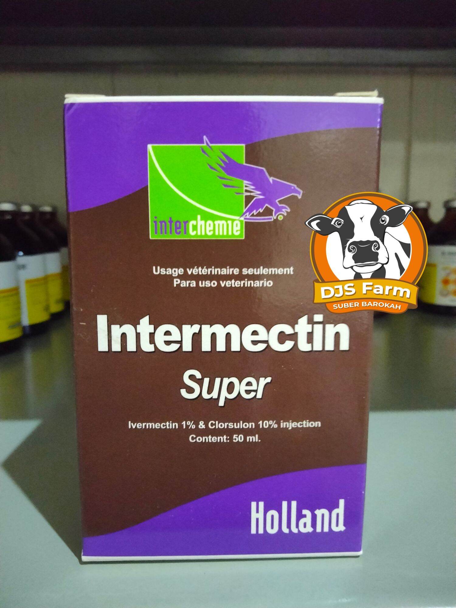 Intermectin Super 50 ml Holland Ivermectin Obat Hewan anti Ektoparasit ...