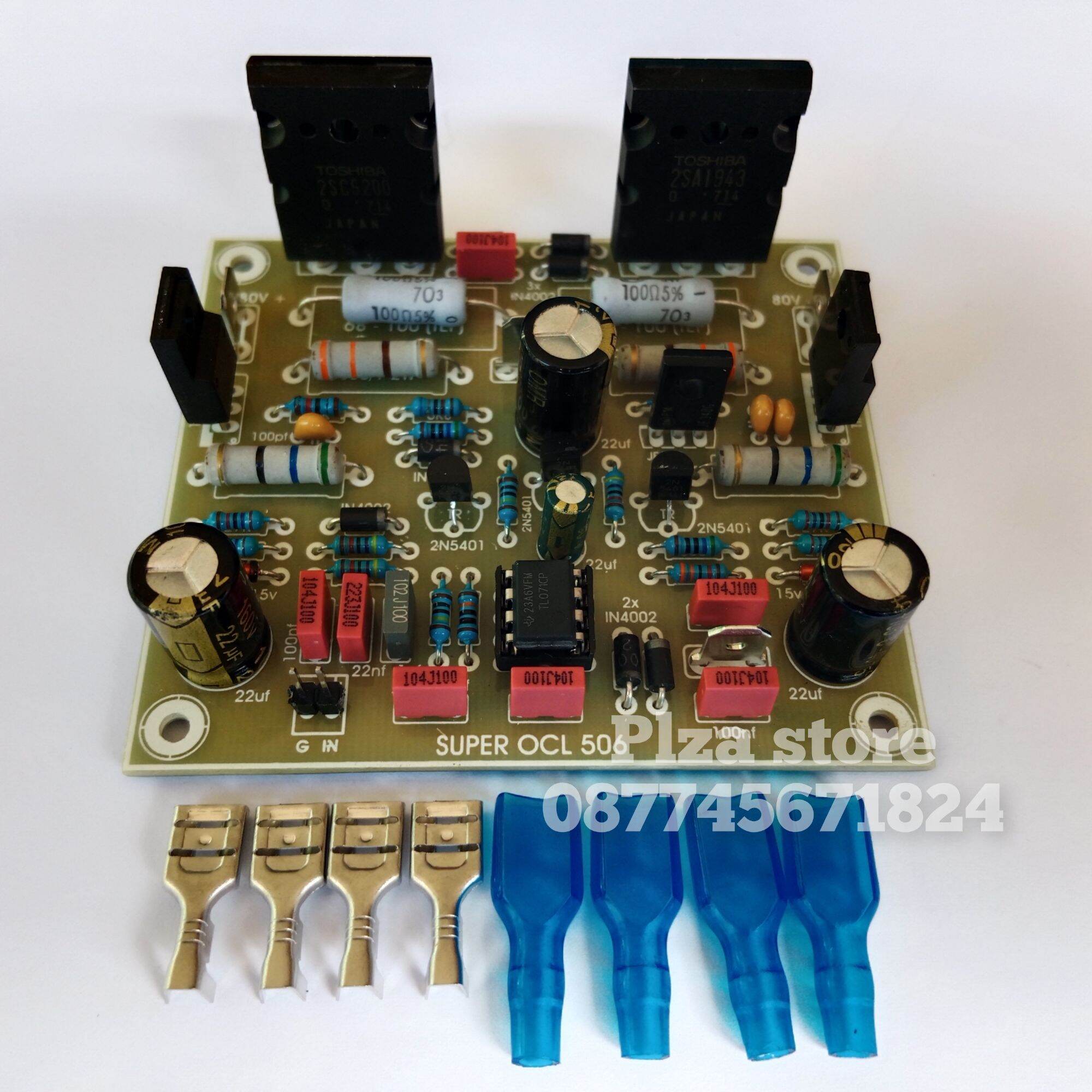 Kit power amplifier Super OCL 506 SOCL 506 High Grade murah berkualitas ...