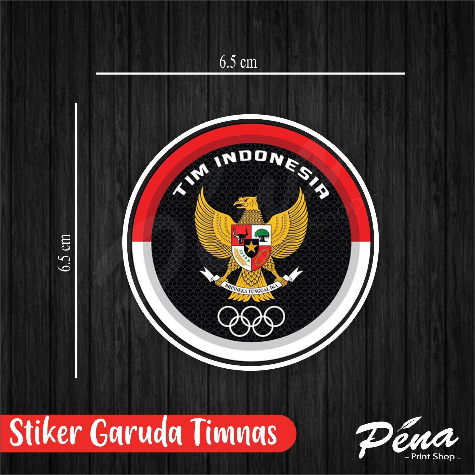 Stiker Logo Garuda Indonesia Pancasila / Stiker Garuda Timnas Merah ...