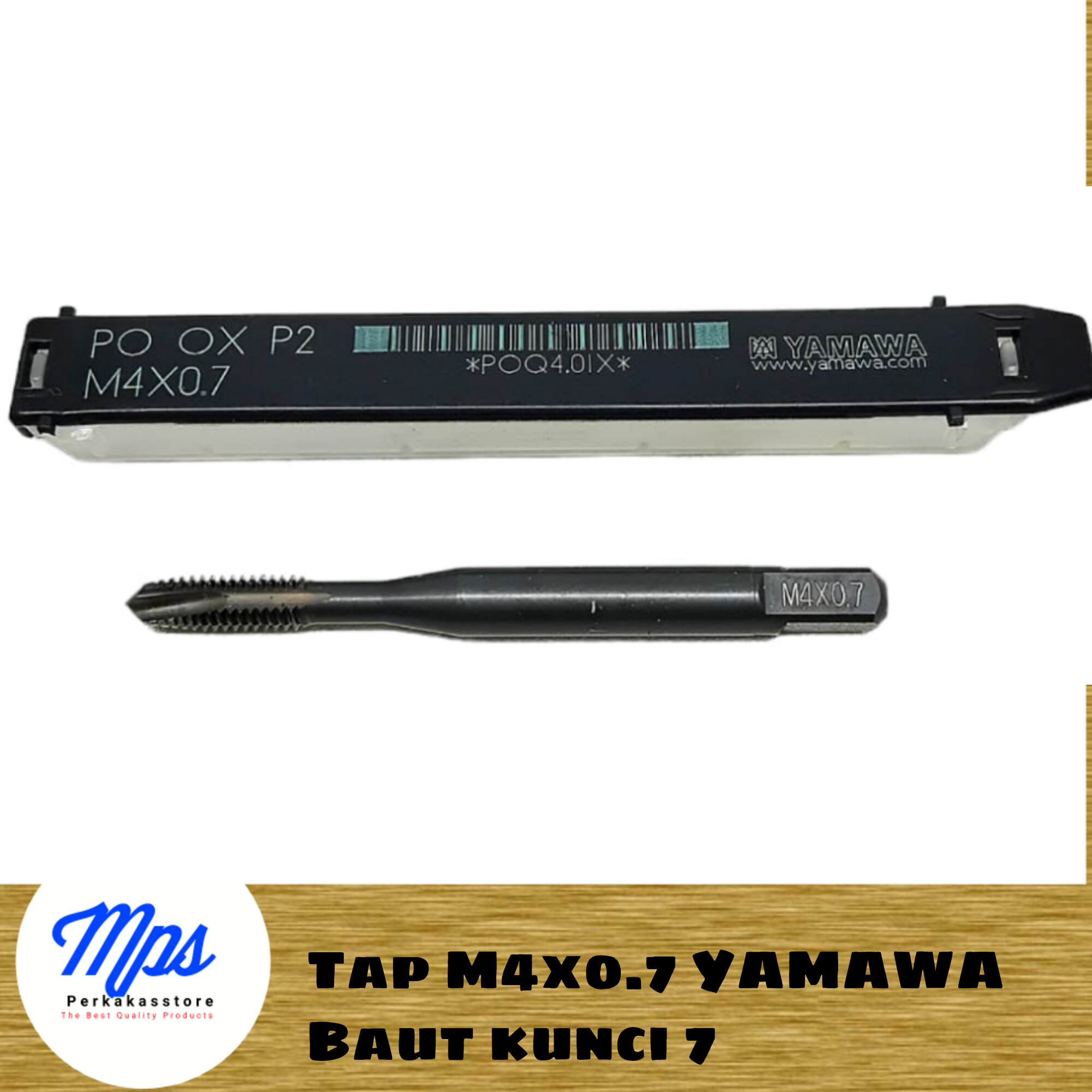 Tap.tap M4x0.7...Yamawa tap manual.tap mesin untuk baut 7 bekas mulus | Lazada Indonesia