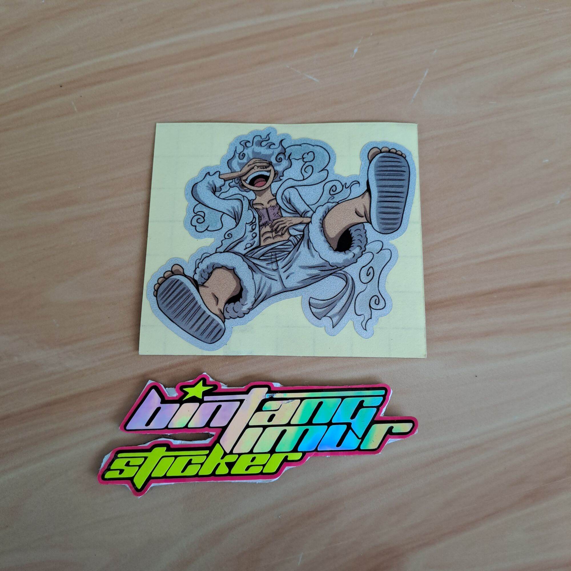 STICKER STIKER GAMBAR ANIMASI ONE PIEACE STIKER KEREN PRINTCUT | Lazada ...