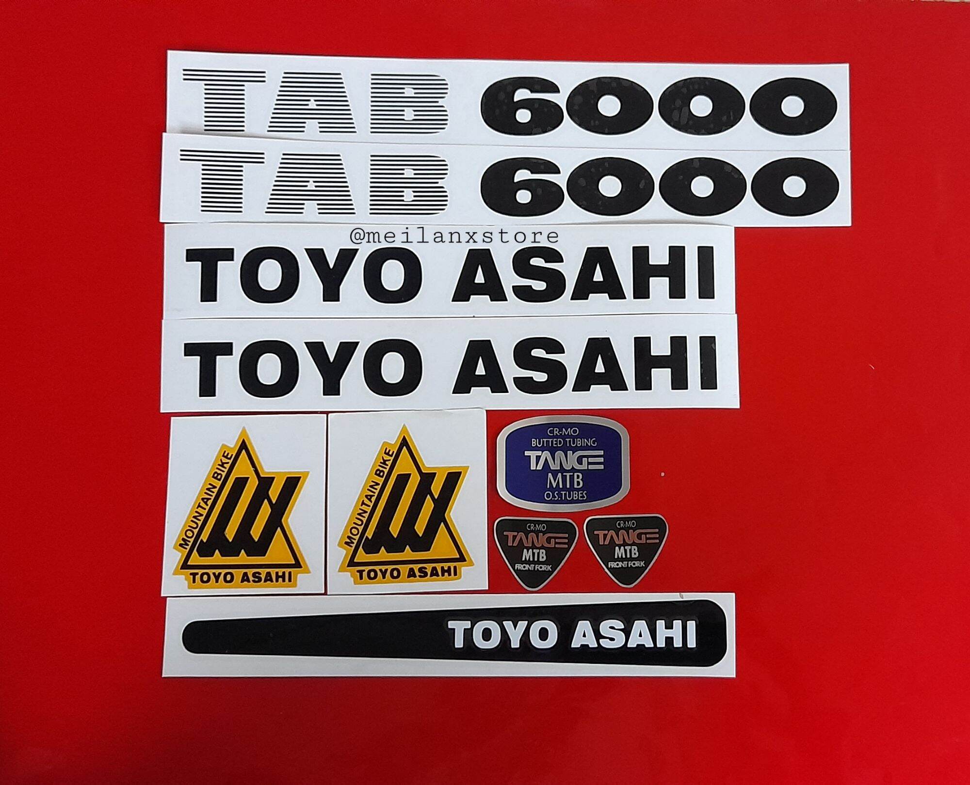 Stiker Sepeda Toyo Asahi Tab 6000 | Lazada Indonesia
