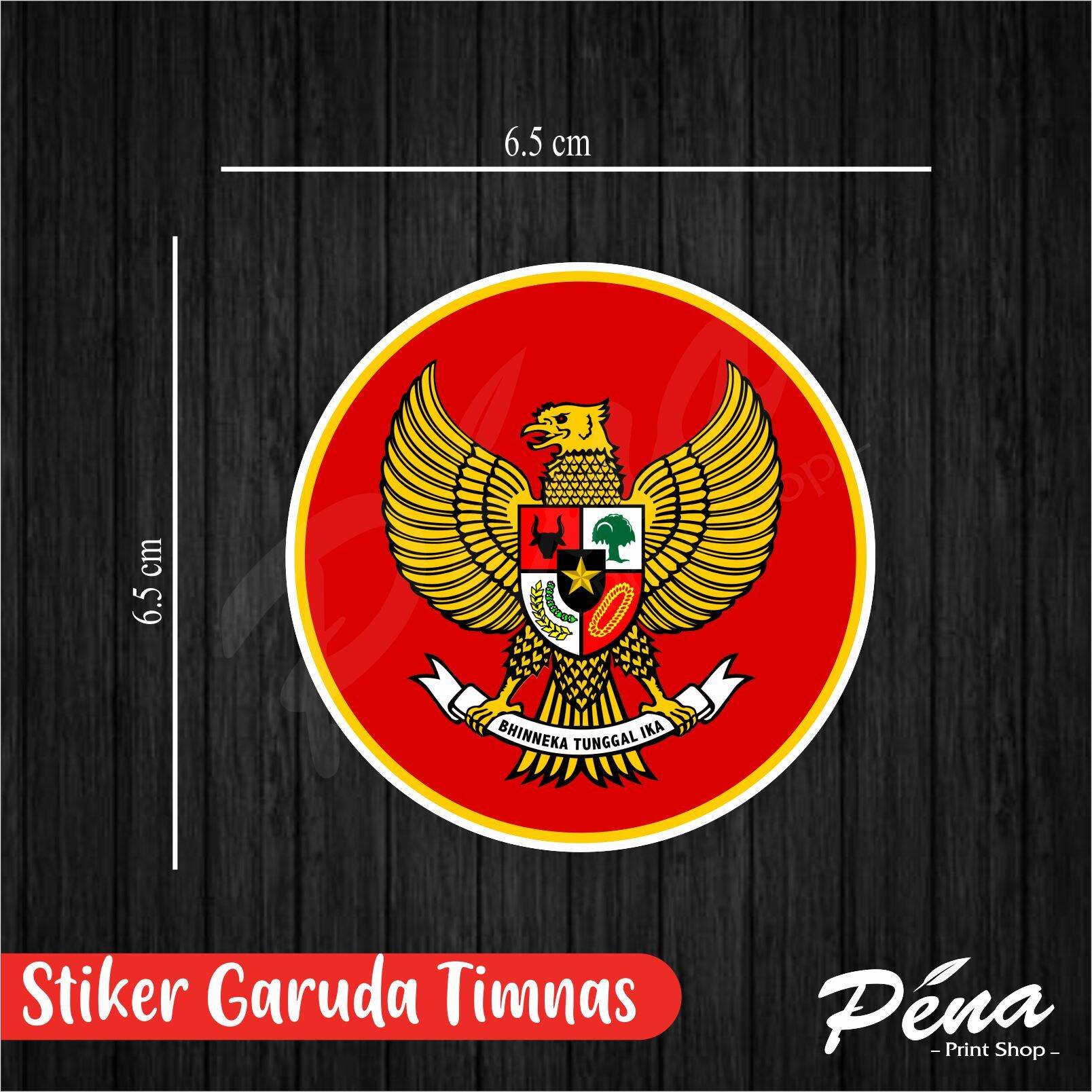 Stiker Logo Garuda Indonesia Pancasila / Stiker Garuda Timnas Merah ...