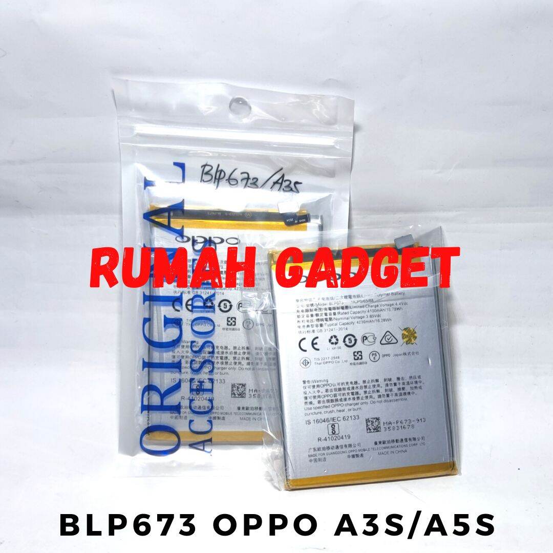 BATERAI BATRE BLP673 OPO A3S/A5S/A31 2020/A7/A11K /REAME C1 BATRE ...